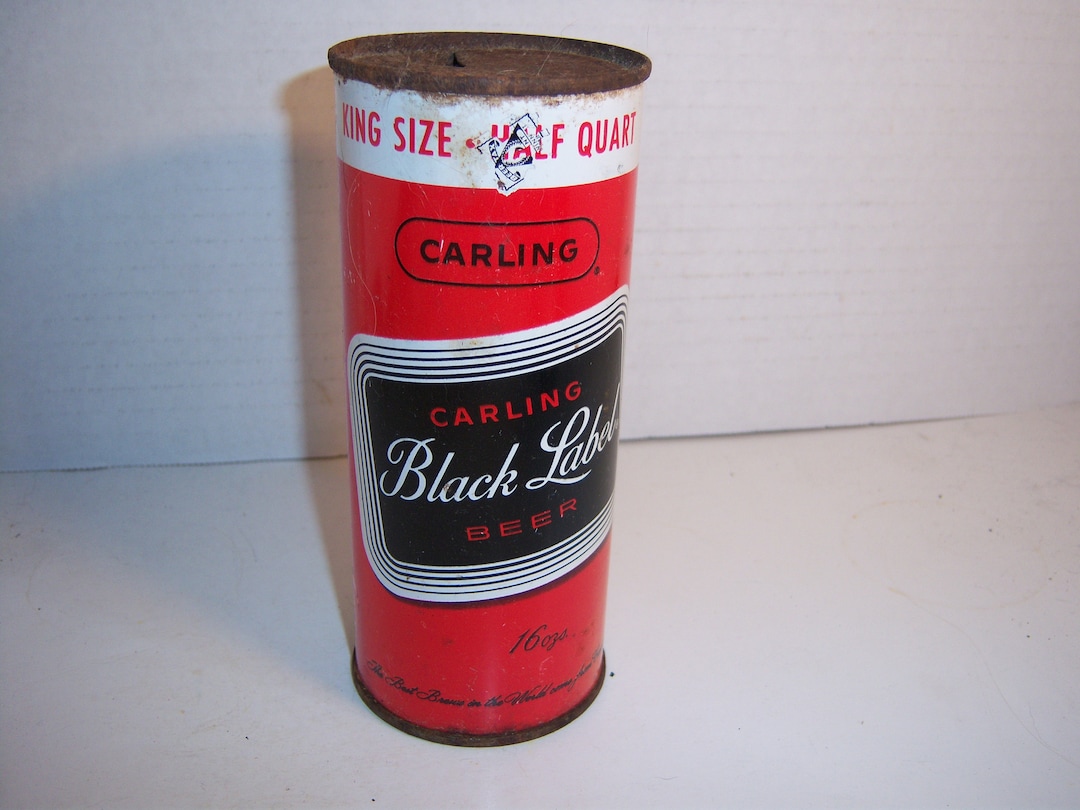 1950's Carling's Black Label King Size Atlanta Ga Baltimore MD Natick ...