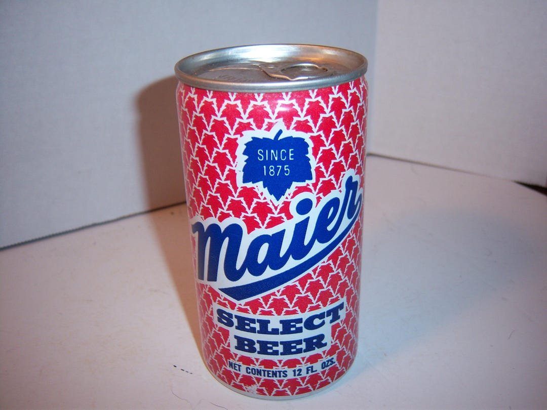 KN - 1970's Maier Select Beer General Brewing Co San Francisco Cal 12 ...