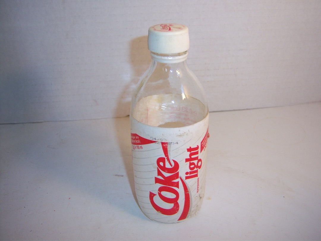 1990s Coke Light Essen Germany Styrofoam Labeled Clear Soda 10 Fl Oz ...