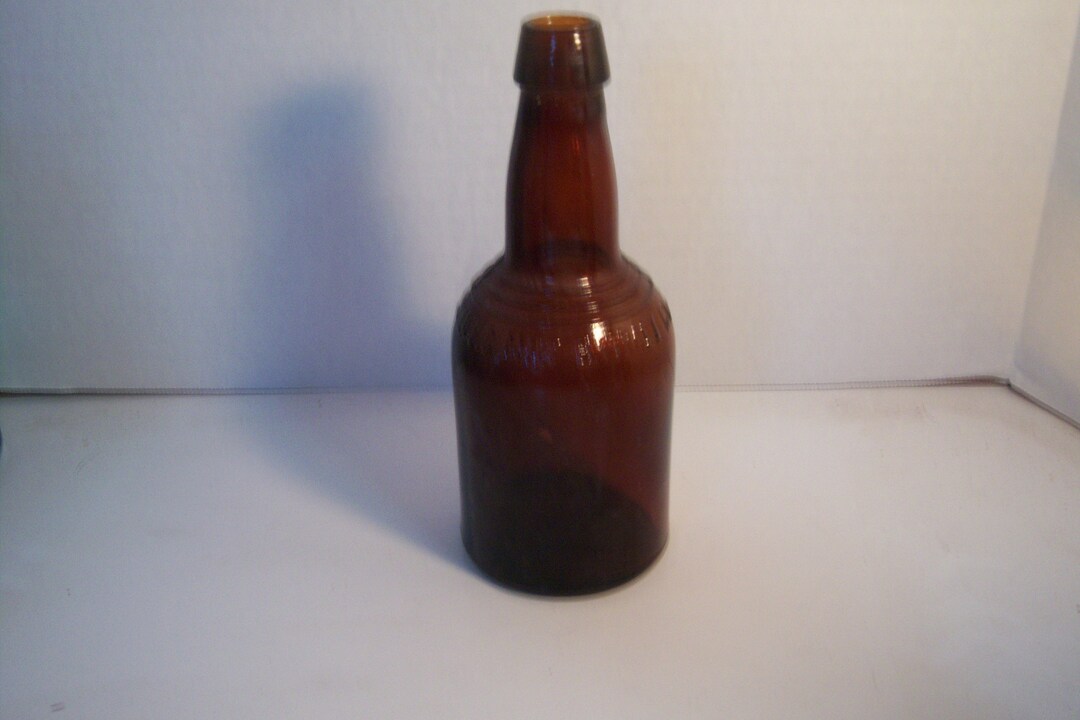 1900's Liebig Malt Extract Leipzig New York London 7 1/2 Inch Amber ...