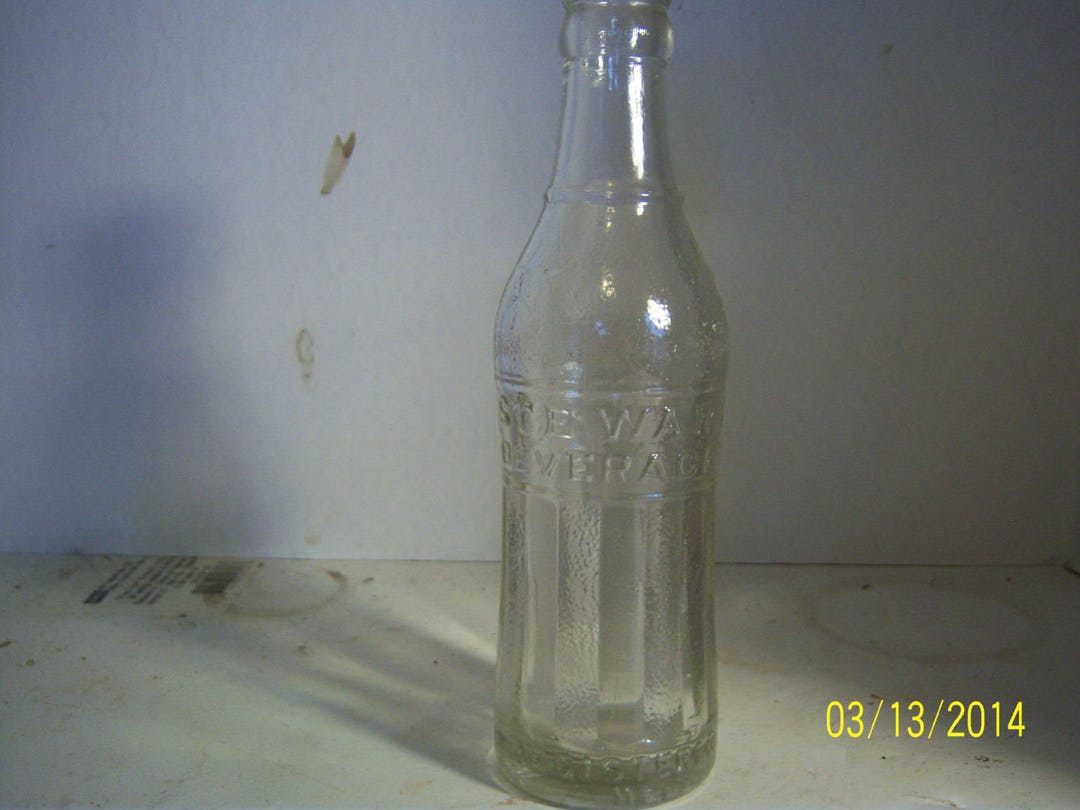 1940's Stewart's Beverages Needham, Mass 6 1/2 Oz Clear Deco Soda ...