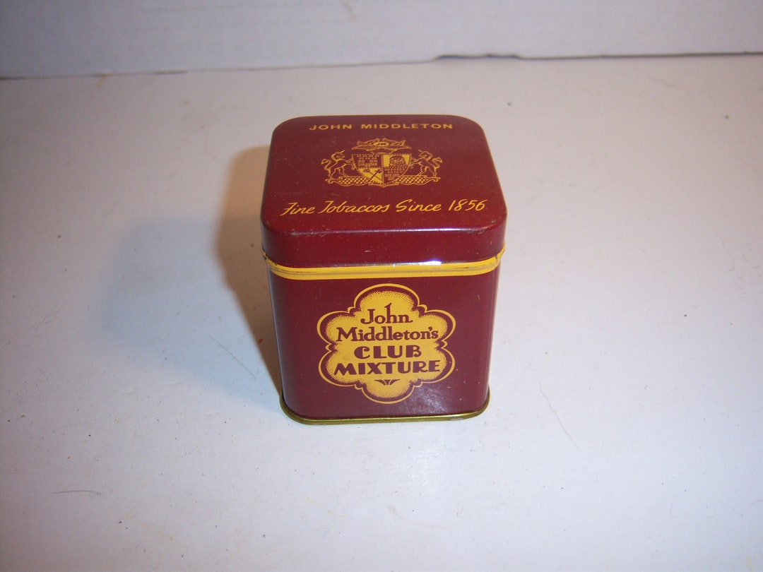 1940-50's John Middleton's Club Mixture Tobacco Philada PA 2 1/8 Inch ...