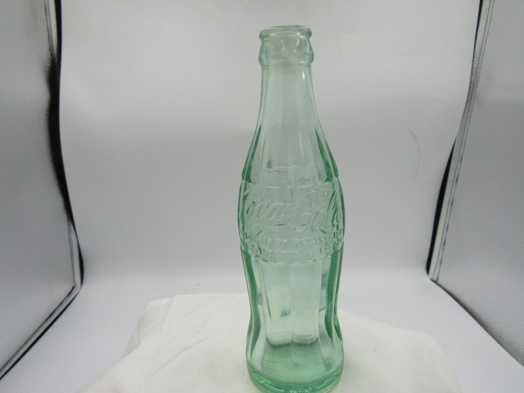 1954 Coke Coca Cola Hobbleskirt Michigan City Ind Light Green 6 Oz Soda ...