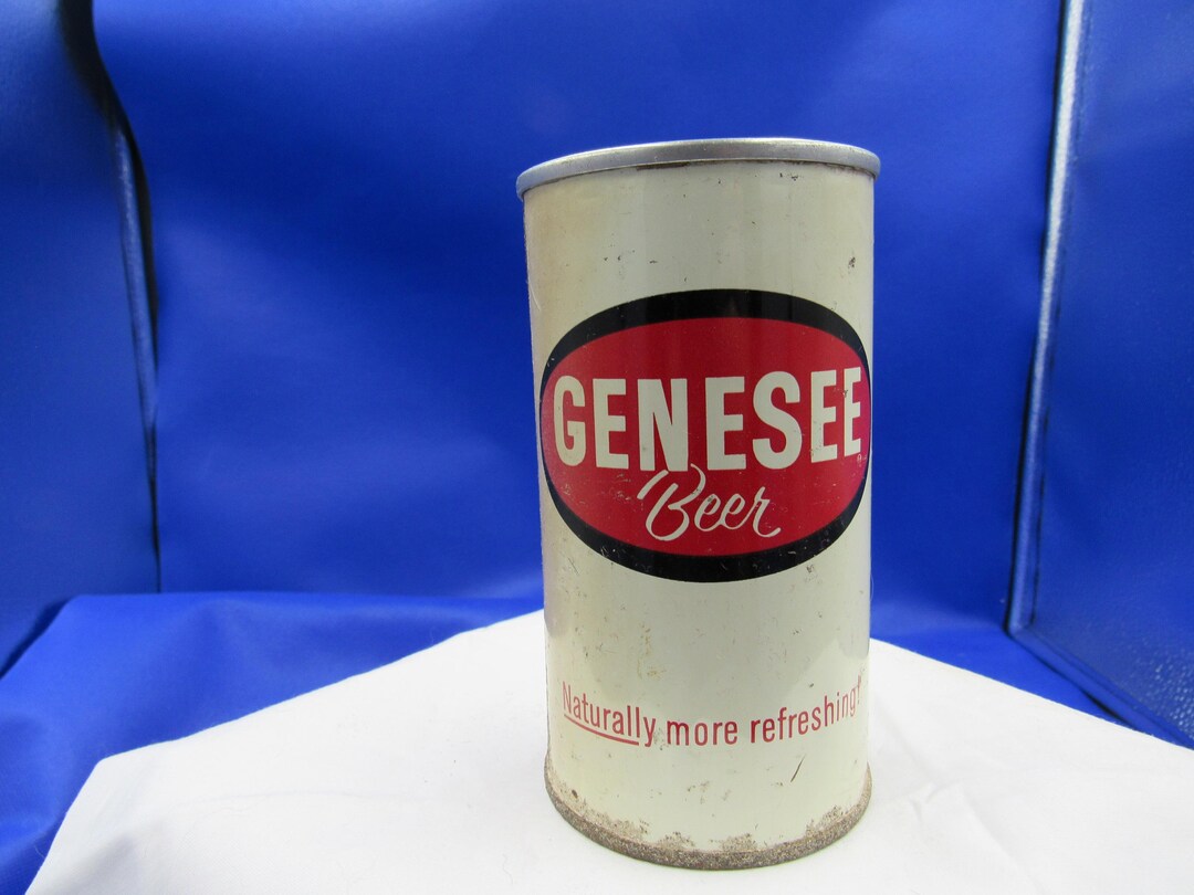 ZC - 1960's Genesee Beer Rochester NY 12 Oz Fan Tab EMPTY Steel Beer ...