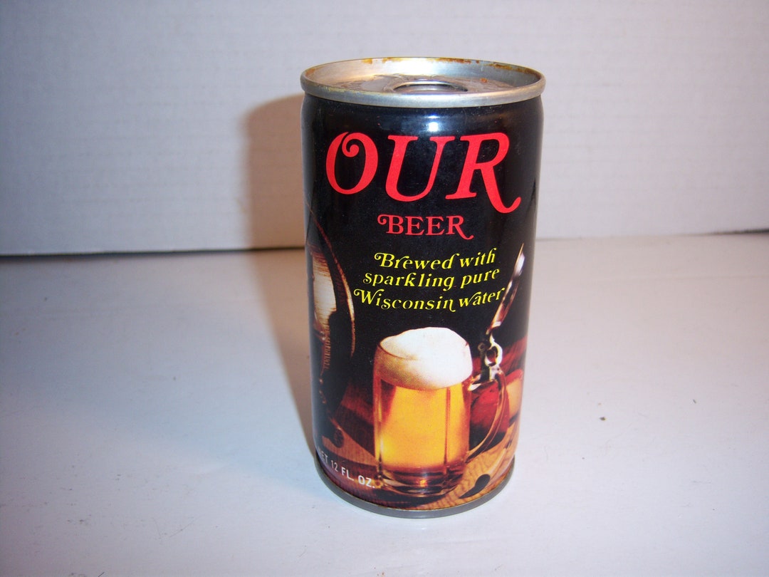 KN - 1970's OUR Beer Jos Huber Brewing Monroe Wisconsin 12 Oz Pull Tab ...