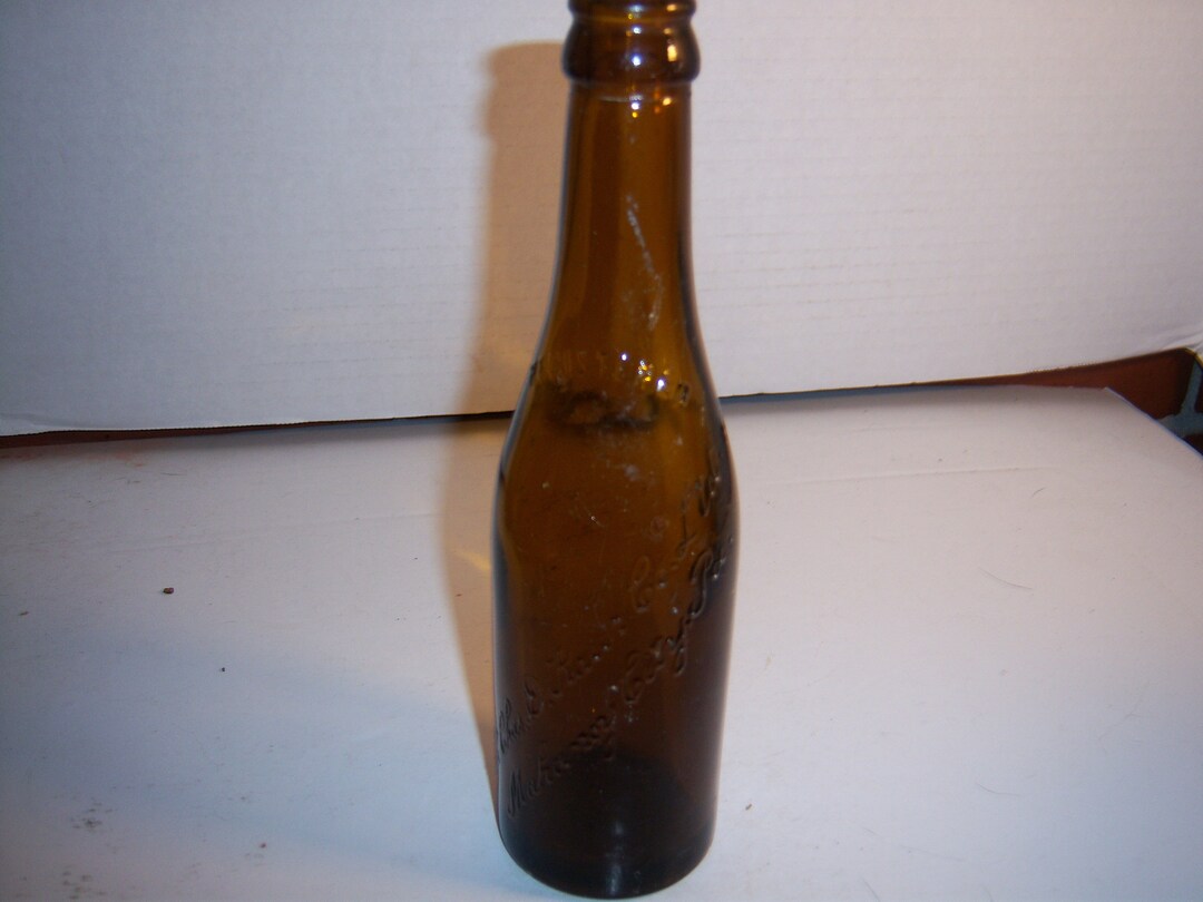 PA5 - 1900's Chas D. Kaier Co Mahanoy City PA Script 8 3/8" Inch Tall ...