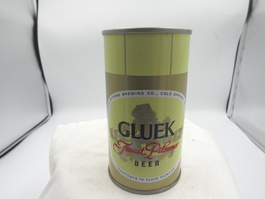 KN - 1970's Gluek Pilsener Beer Cold Spring Brewing Co MINN 12 Oz EMPTY ...