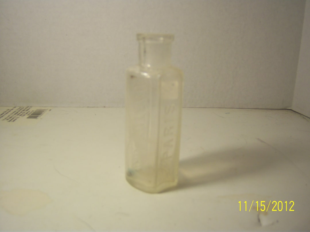 1890's Chapoteaut Paris Perfume or tonic bottle 4 1/4 inches - Etsy ...