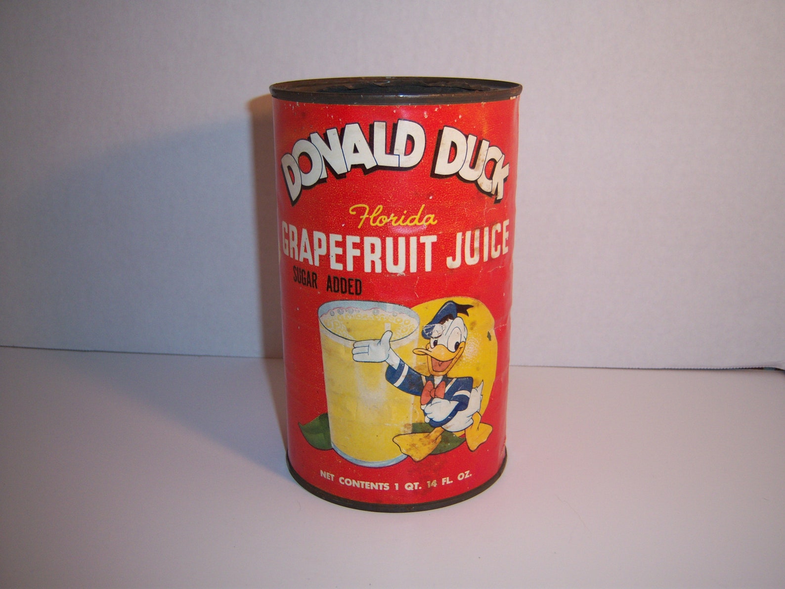 1960's Donald Duck Disney Character Grapefruit Drink Lake - Etsy
