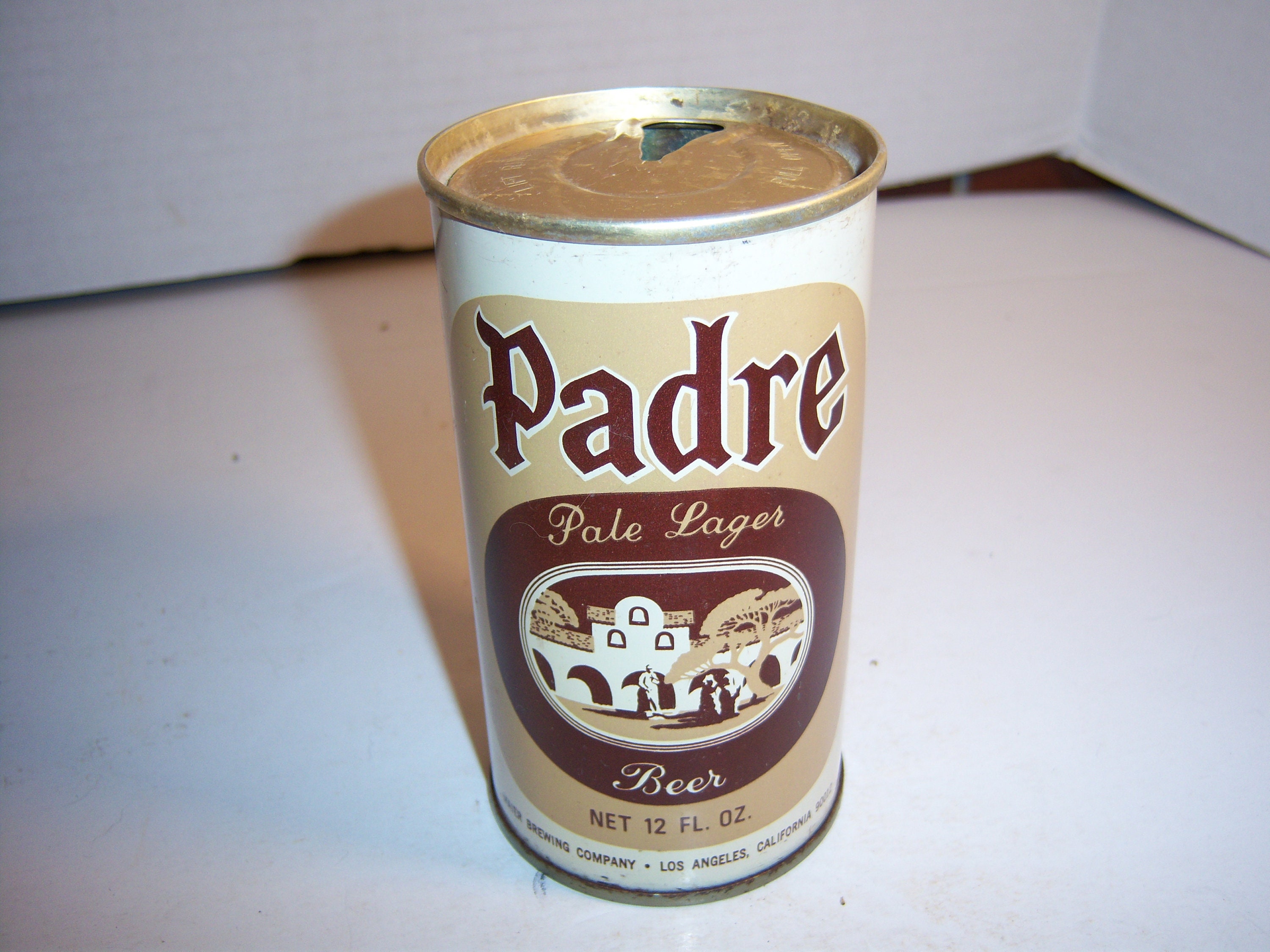 RS - 1970's Padre Pale Lager Maier Brewing Co Los Angeles Ca Pull Tab ...