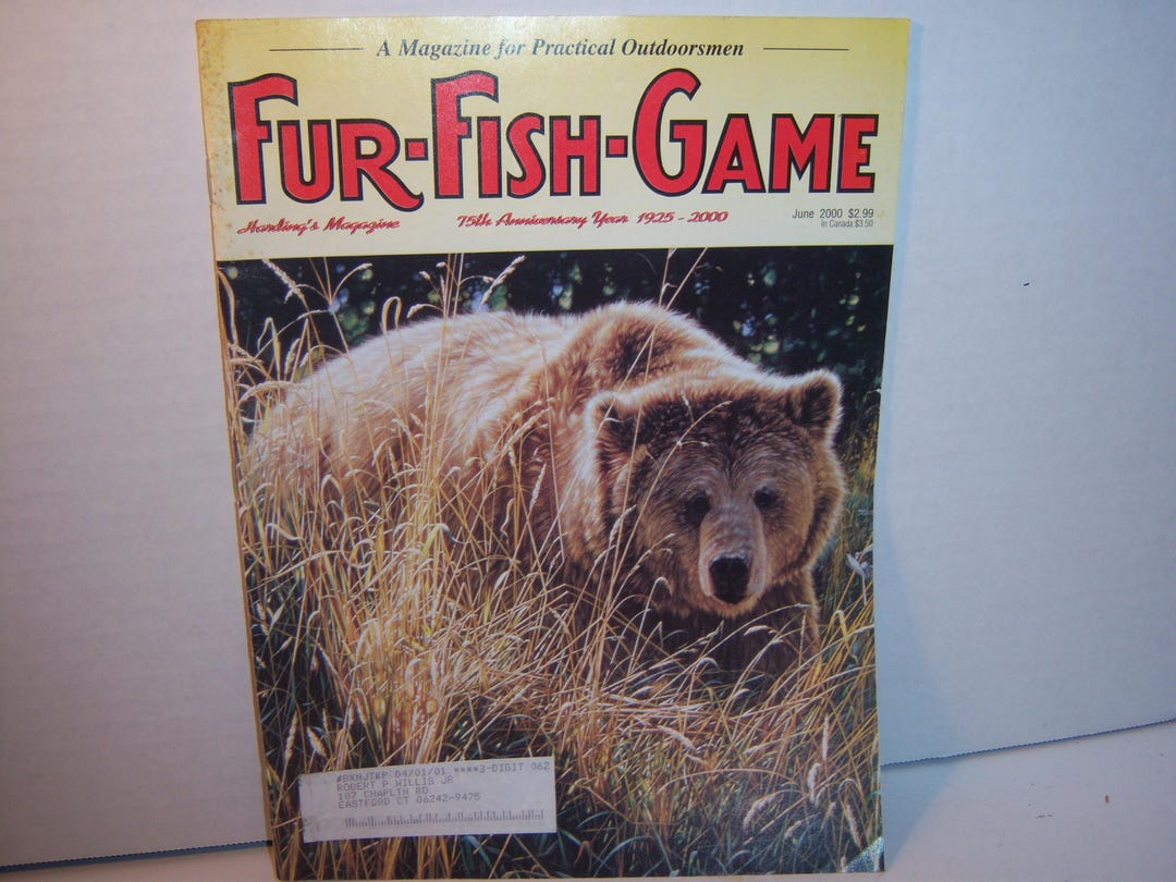 JS1 - June 2000 Fur-fish-game Hunting Fishing Magazine 75th Anniversary ...