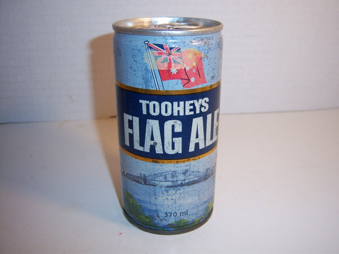 KN 1970's Australian Toohey's Flag Ale NSW Australia 370 Ml Metal Can ...