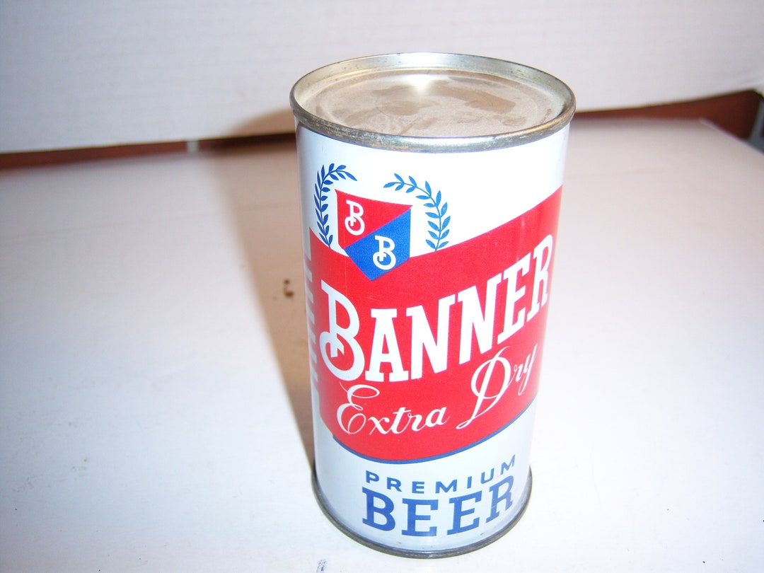 RS - 1960's Banner Extra Dry Premium Beer Cumberland Brewing Co MD 12 ...