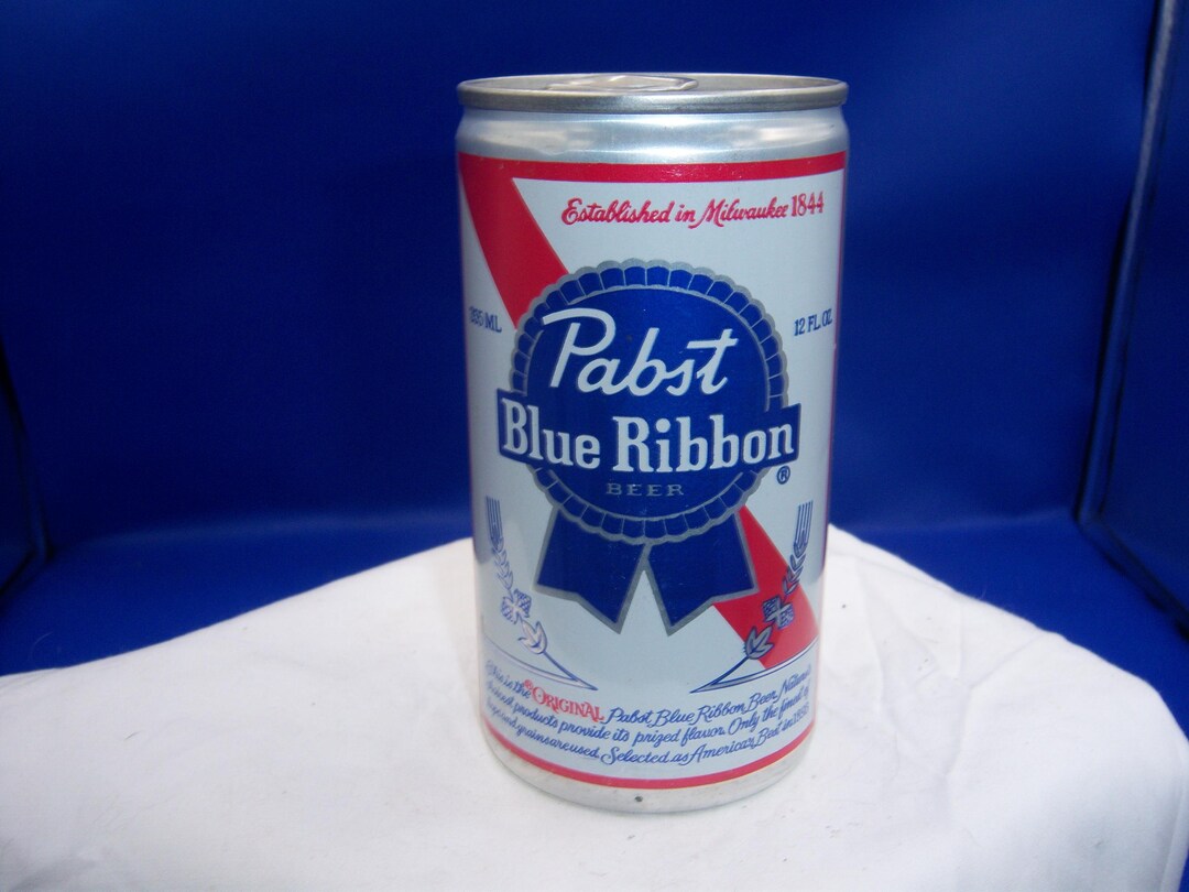 CMA - 1970's Pabst Blue Ribbon Established 1844 12 Oz Milwaukee Wis ...
