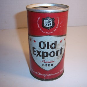 KN 1970's Old Export Premium Beer Cumberland Brewing Co MD 12 Fl Oz ...
