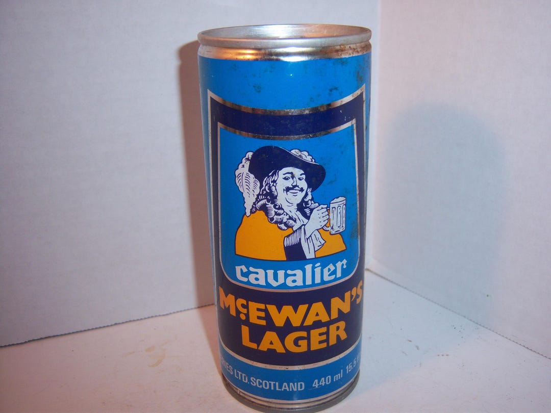 LE - 1970's Mcewan's Cavalier Lager Scottish & Newcastle Breweries Ltd ...