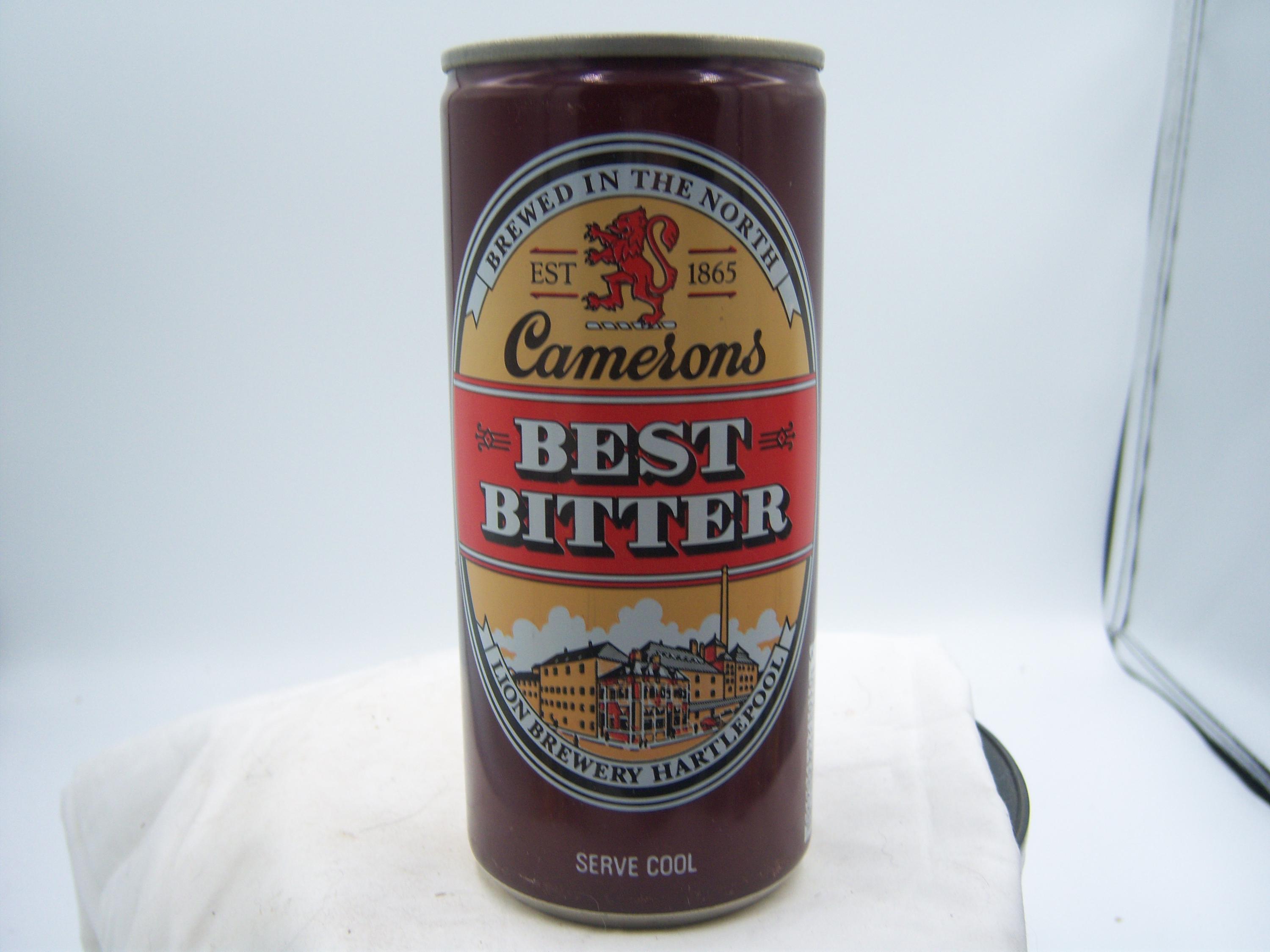 LE - 1970-80's Cameron's Best Bitter Lion Brewery Hartlepool UK 15.5 Fl ...