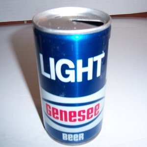 CMA 1970's Genesee Light Beer Rochester NY 12 Oz Steel Beer Can - Etsy