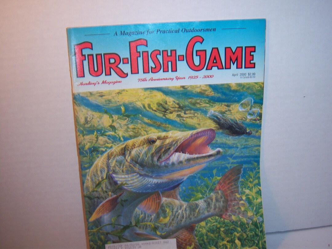 JS1 - April 2000 Fur-fish-game Hunting Fishing Magazine Northern Pike ...