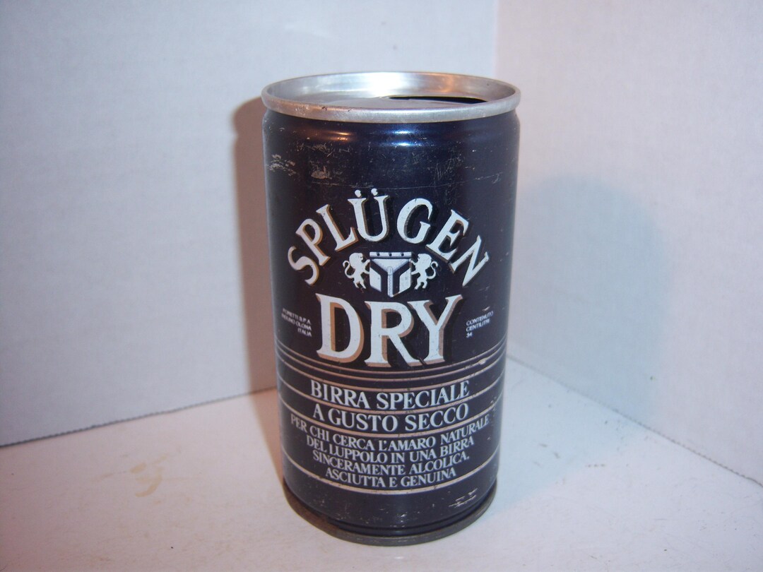 LE - 1970's Splugen Dry Birra Speciale Poretti Italy 0.34 L(11.2 Oz ...