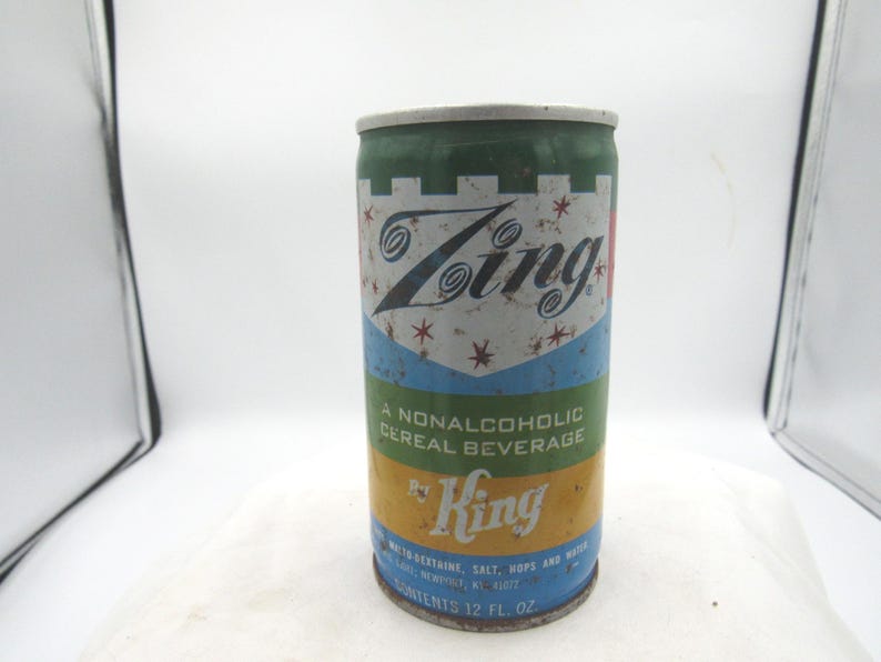 LM - 1970's Zing Non Alcoholic Cereal Beverage Heileman Brewing Co La ...