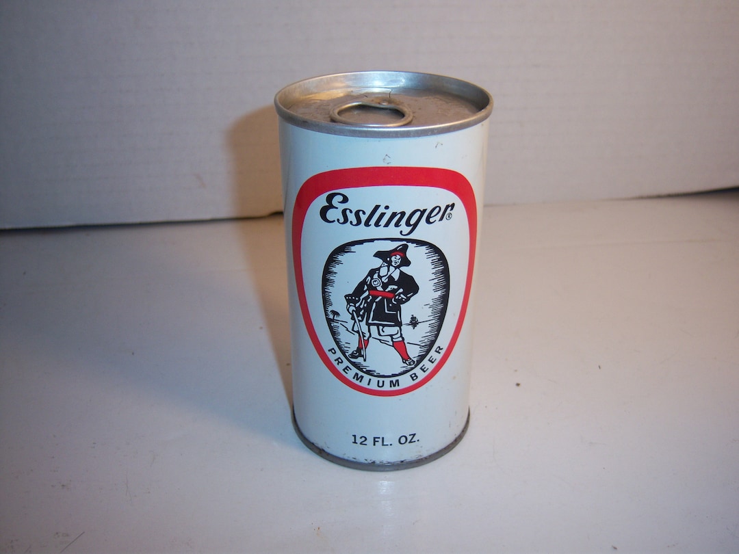 KN - 1970's Esslinger Premium Beer 12 Oz EMPTY Pull Tab Can Krueger ...