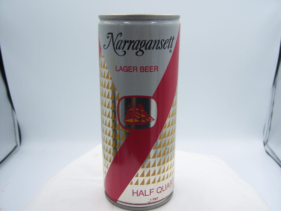 LE - 1970's Narragansett Lager Beer Sailboat Ship Cranston, RI Pull Tab ...