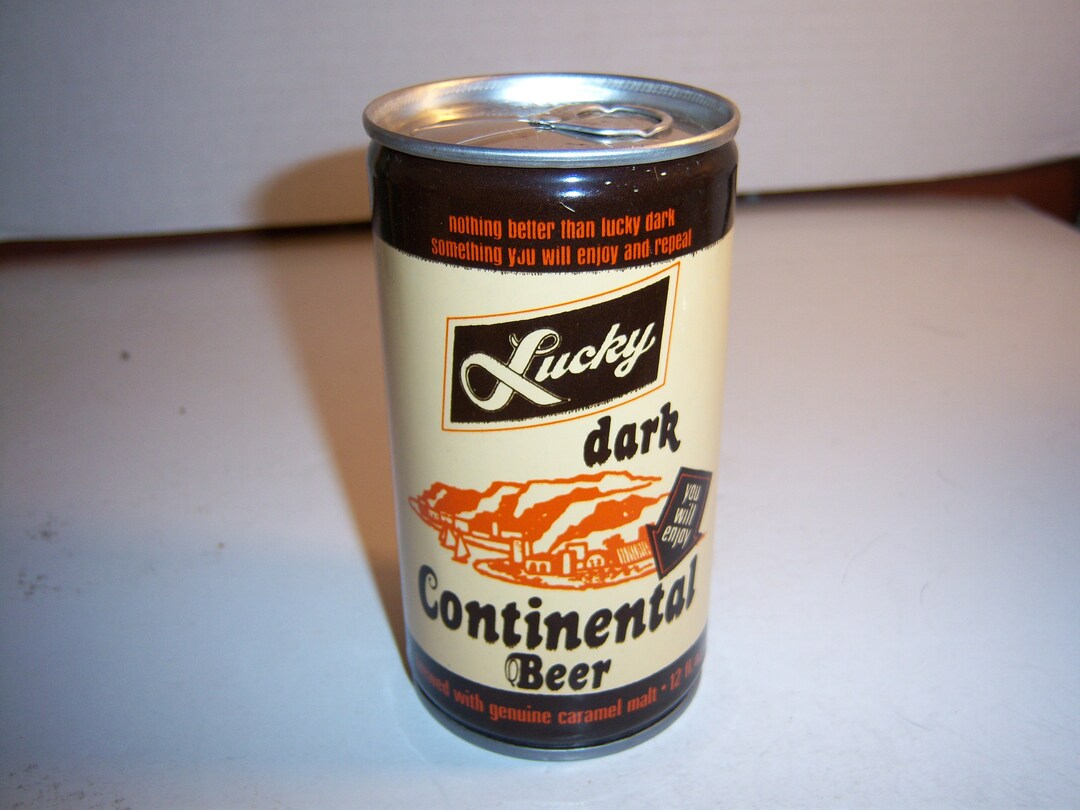 KN - 1970's Lucky Dark Continental Beer General Brewing Co San ...