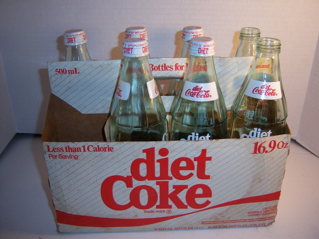 JS 1980's Diet Coca Cola 16 Oz Birmingham Alabama Aqua Acl Painted ...