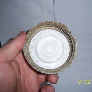 1880-90's Consolidated Fruit Jar Co New York Zinc Fruit Canning Jar ...