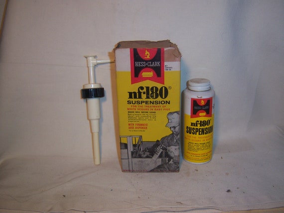 1960-70's Hess & Clark Ahland Ohio White Scours Treatment | Etsy