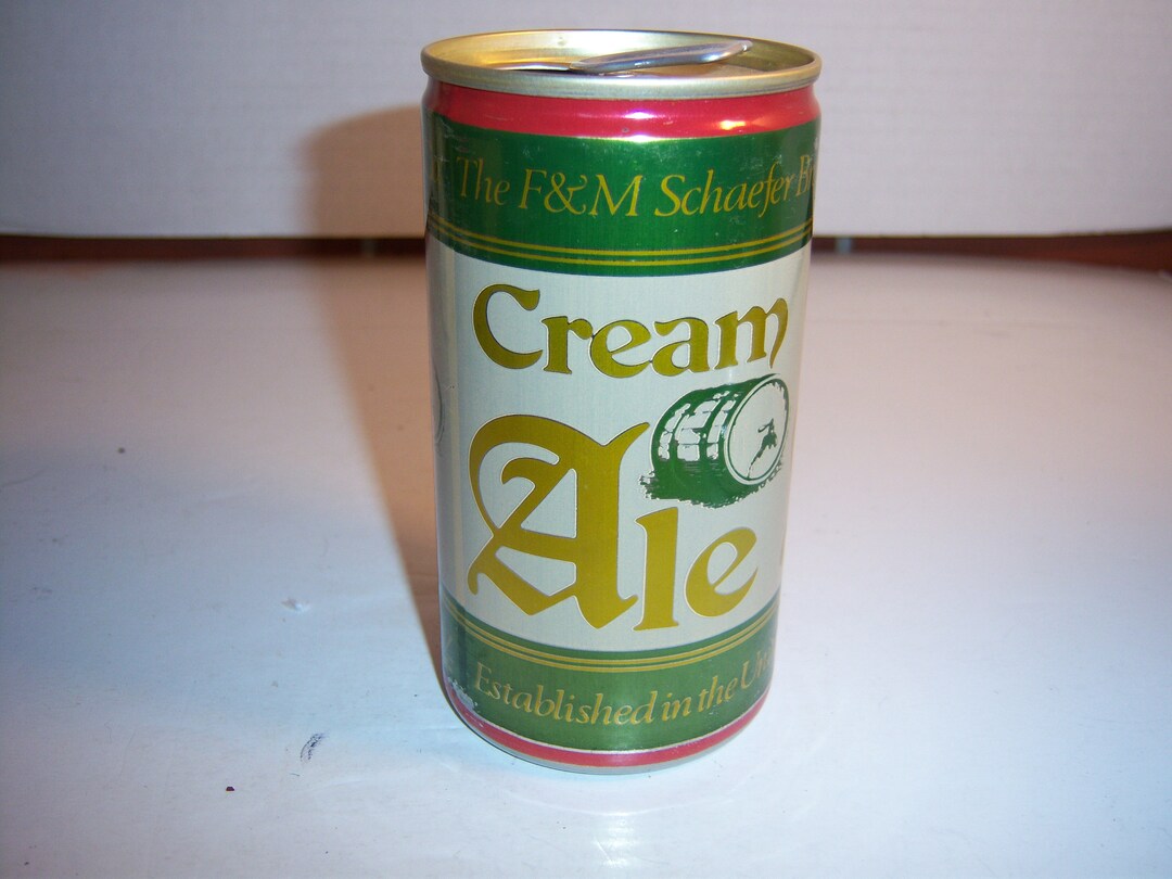 CMA - 1970's F & M Schaefer Brewing Co Cream Ale Lehigh Valley Pa 8 Fl ...