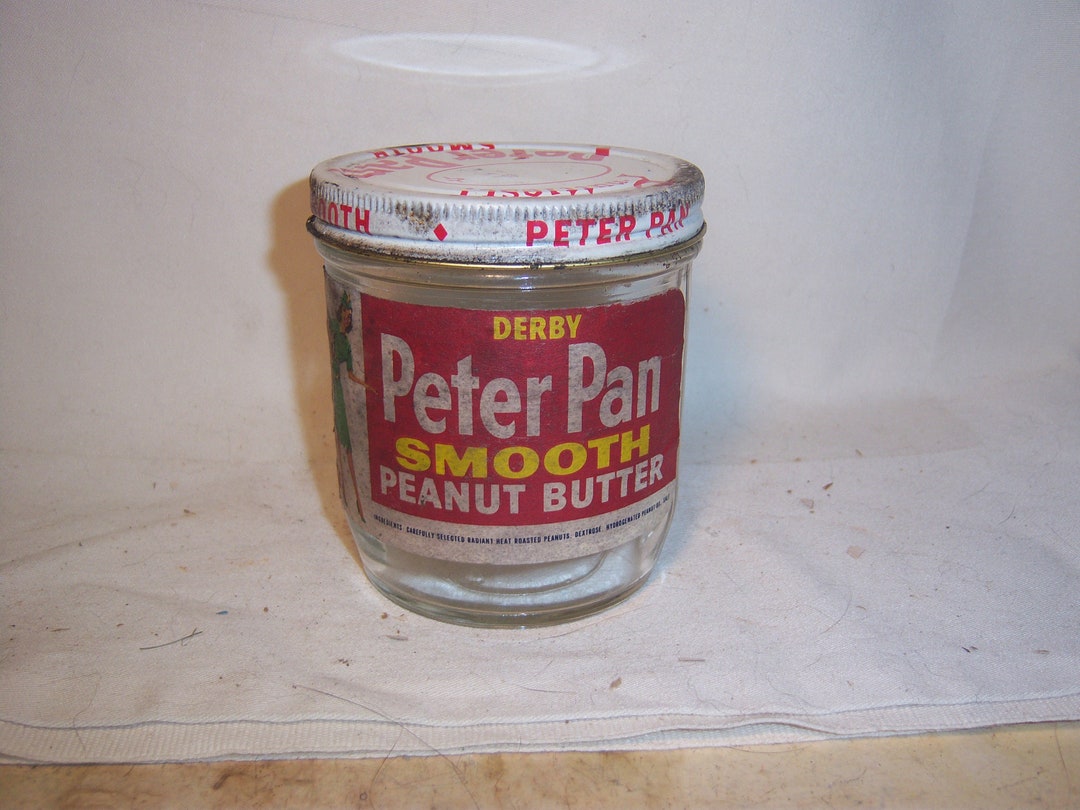 1960's Derby Peter Pan Smooth Peanut Butter Chicago Ill Jar or Bottle ...