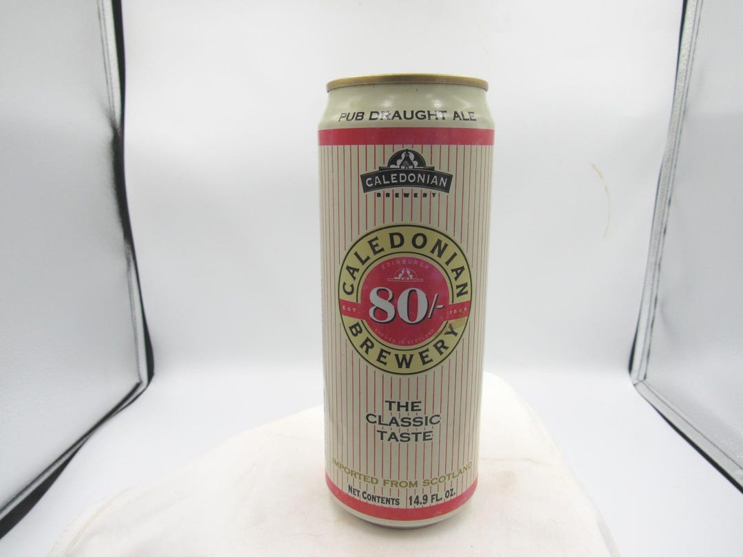 LM - 1990's Caledonian 80 Brewery UK 14.9 Oz EMPTY Aluminum Pull Tab ...