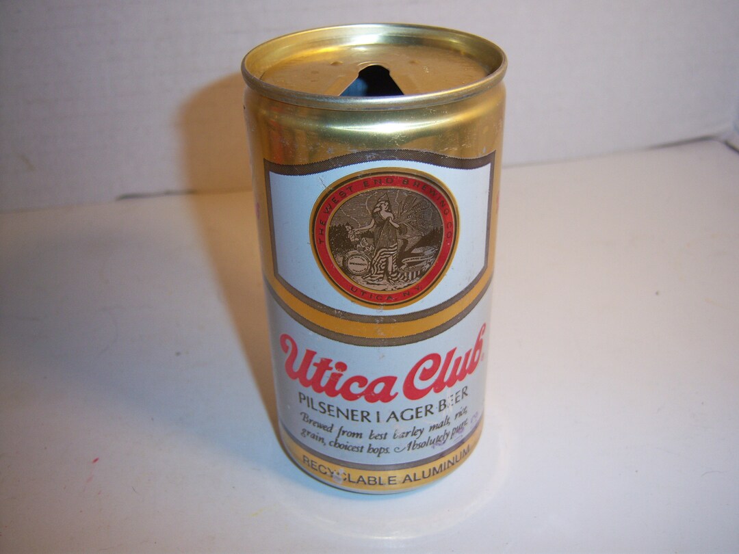 1970-80's Utica Club Pilsener Lager Beer West End Brewing Co Utica NY ...