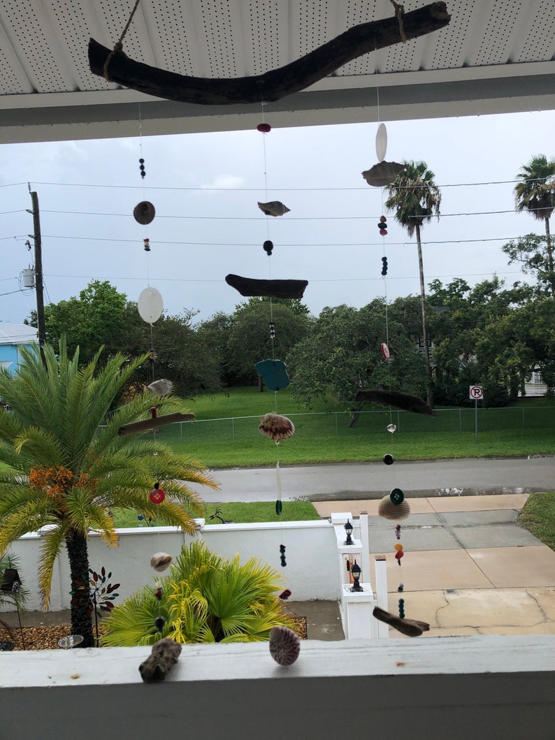 Driftwood & Shell Beach Mobile - Etsy