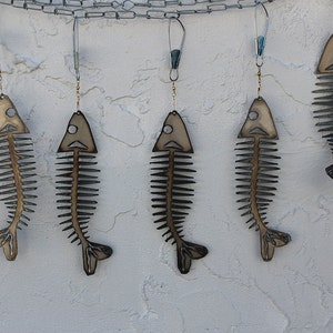 Metal Perch Stringer Fish Art - Etsy