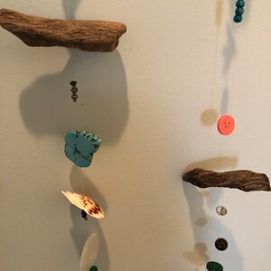 Driftwood & Shell Beach Mobile - Etsy
