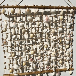 Rope & Sea Shell Wall Hanging - Etsy