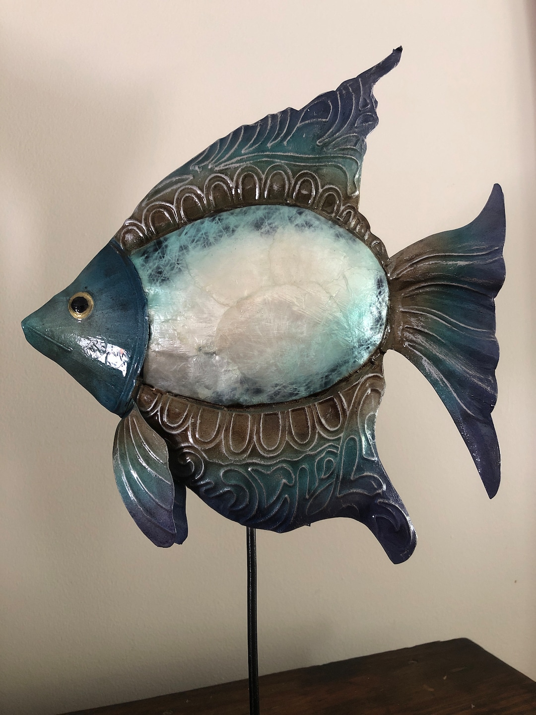 Angelfish Statue - Etsy