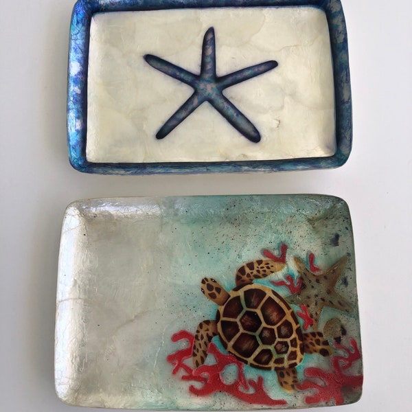 Ocean Shell Tray - Etsy