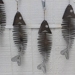 Metal Perch Stringer Fish Art - Etsy