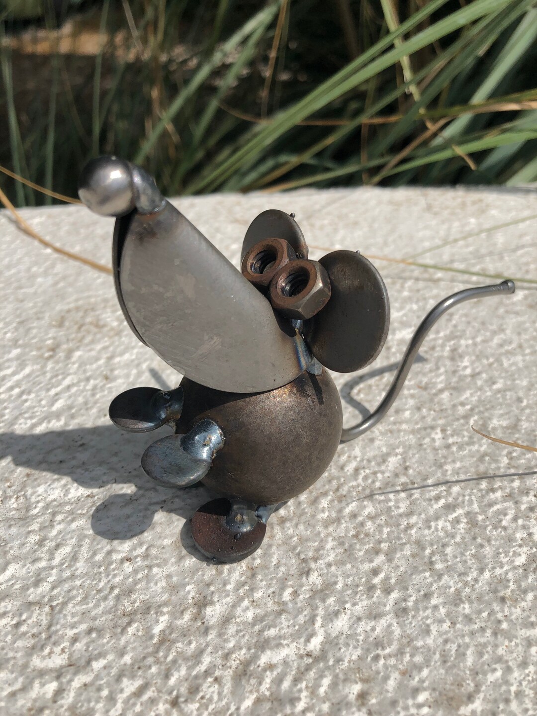 Mouse Metal Art Sculpture - Etsy