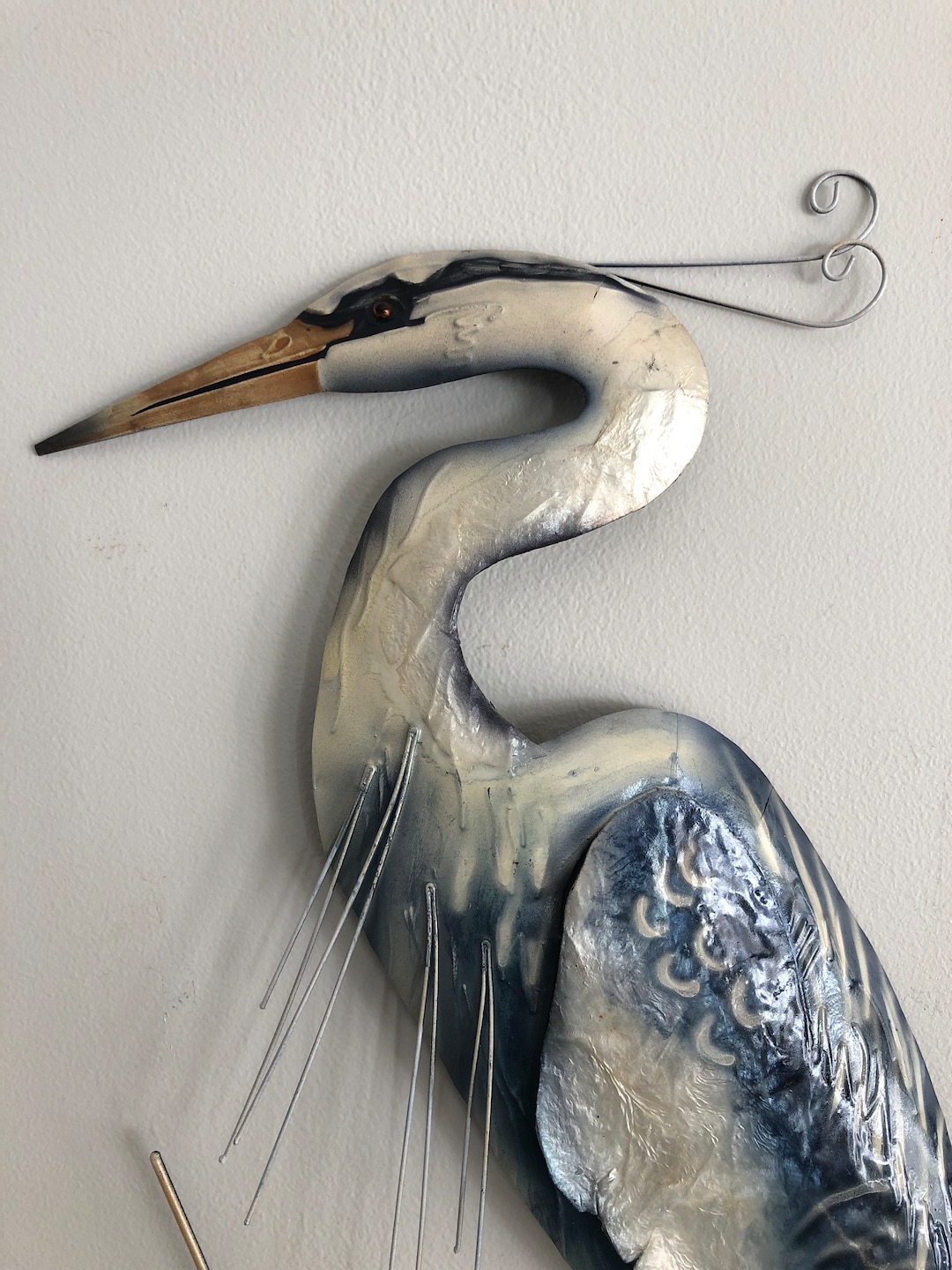 Blue Heron Wall Art - Etsy