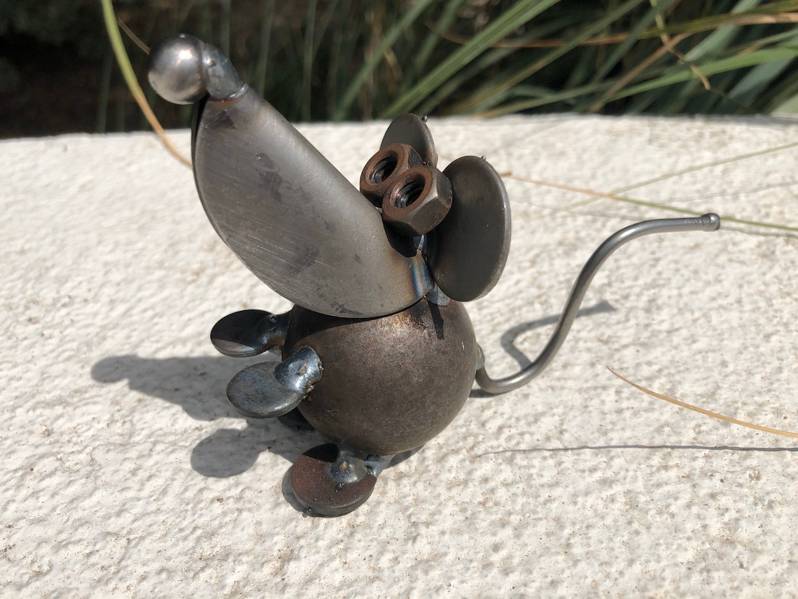 Mouse Metal Art Sculpture | Etsy