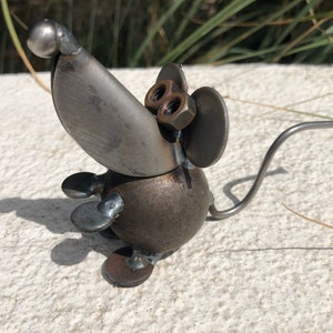 Mouse Metal Art Sculpture - Etsy