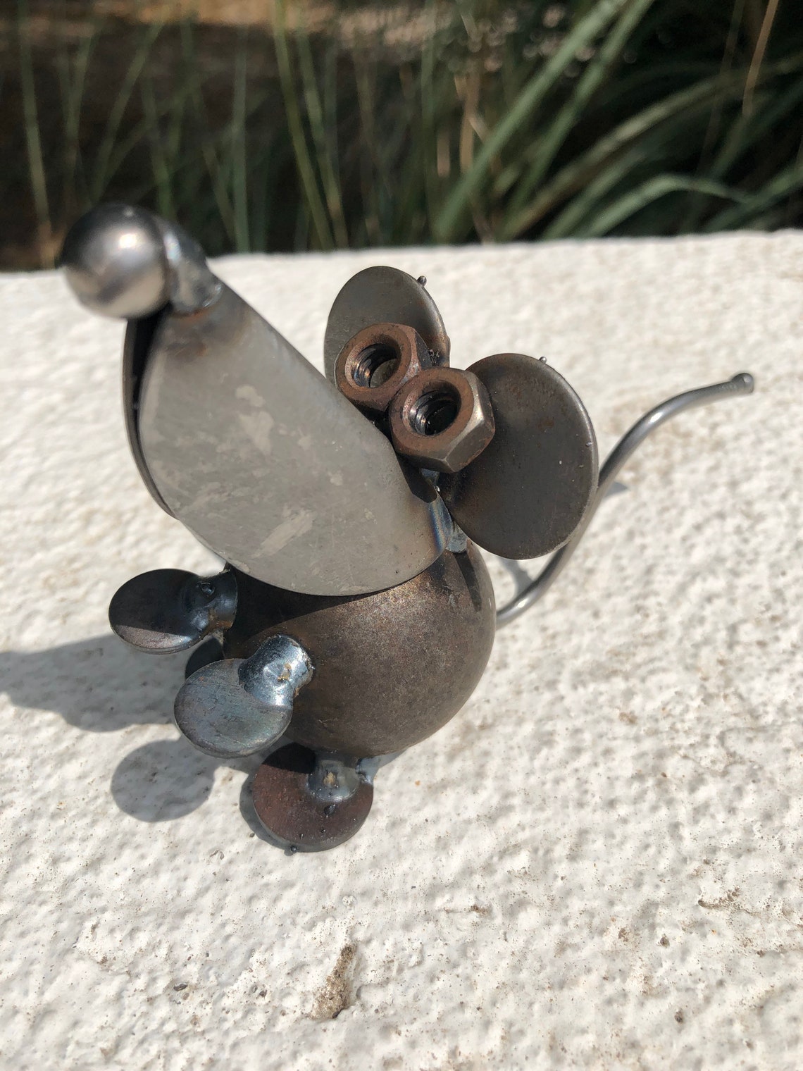 Mouse Metal Art Sculpture | Etsy
