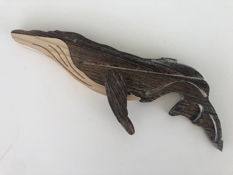Wood Whale/shark/ Swordfish Wall Art - Etsy