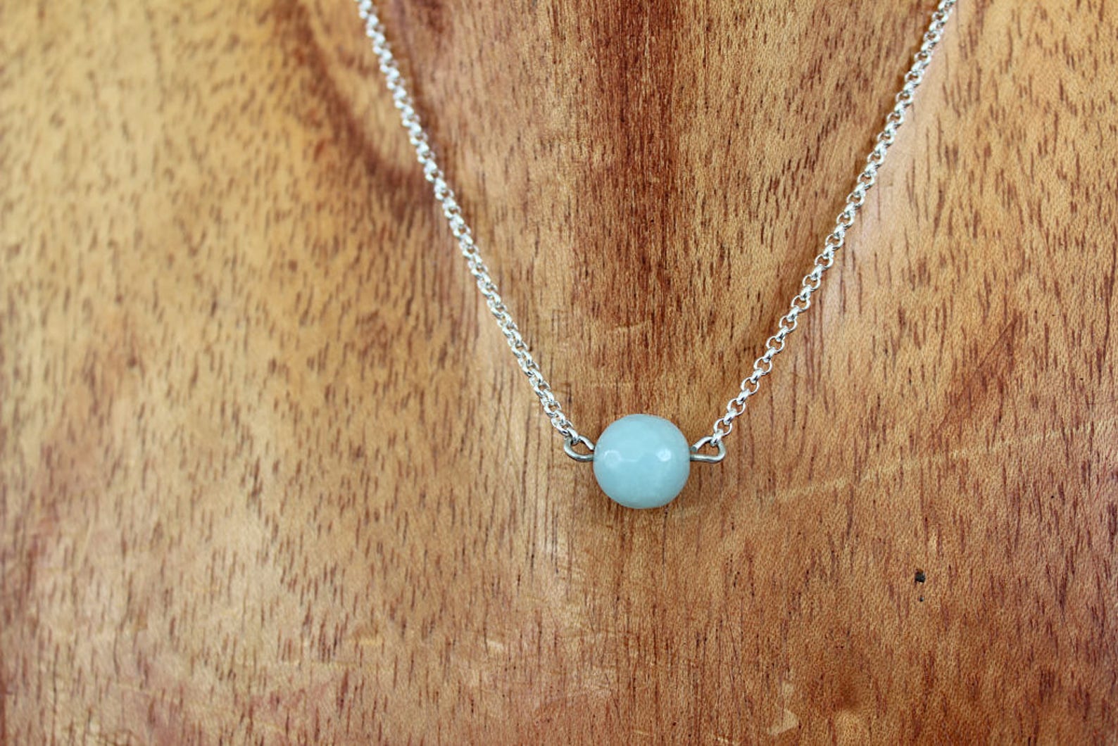 Flower Amazonite Choker - Etsy