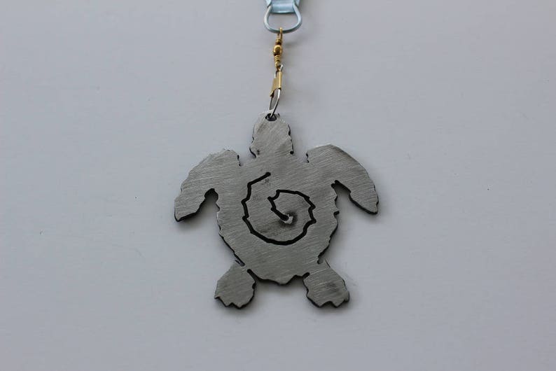 Metal Turtle Keychain | Etsy